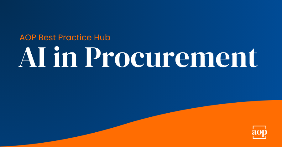 AI in Procurement | AOP Best Practice Hub
